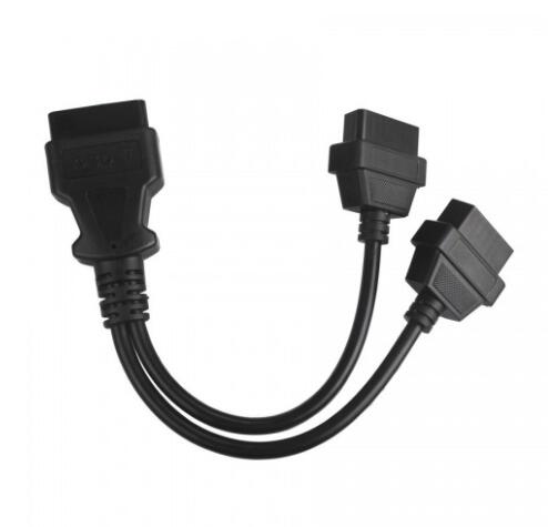 OBD2 Y Cable 2 In 1 Converted Cable OBD II Extension Cable – DIAGKING