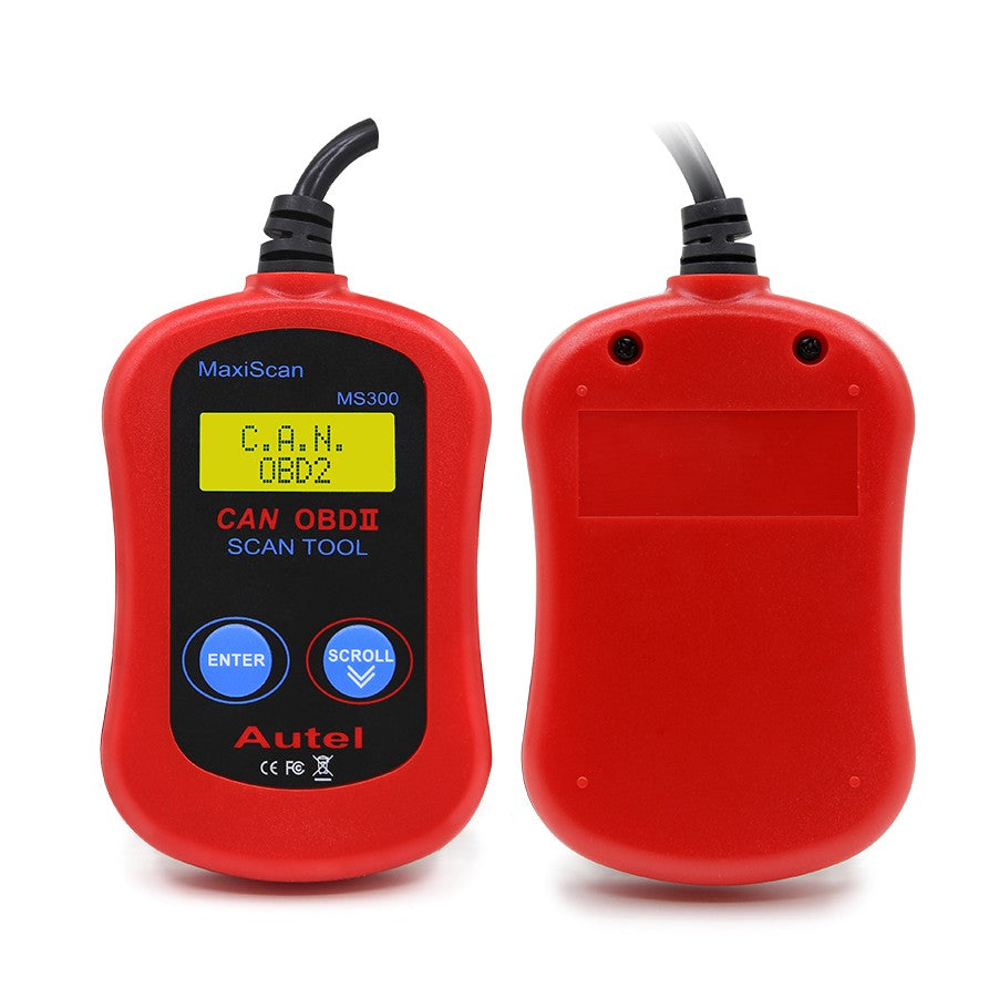 MS300 OBD2 Scanner Car Code Reader, Turn Off Check Engine Light, Read ...