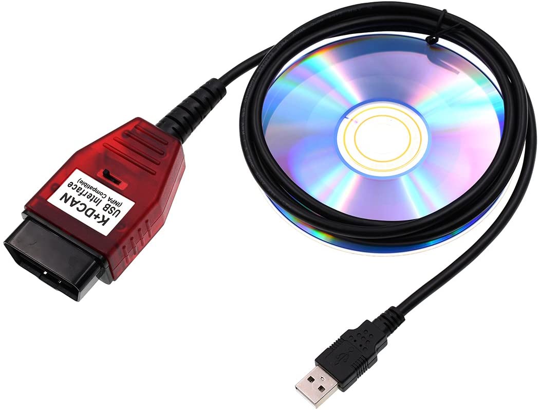 DIAGKING BMW INPA K+DCAN Diagnostic Cable Support E serials(with Switc